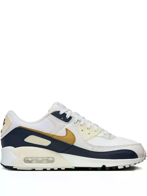 Nike Max 90 "olympic" Colour-blocked Lace-up Sneakers - White