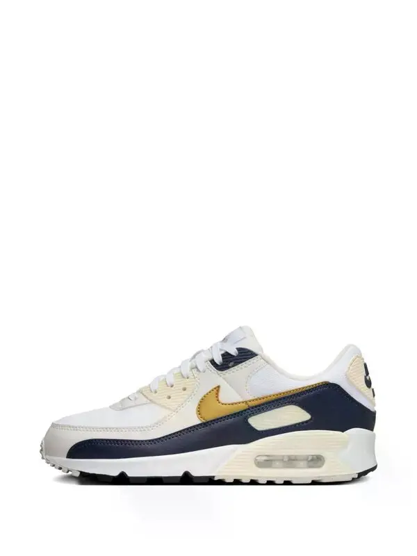 Nike Max 90 "olympic" Colour-blocked Lace-up Sneakers - White