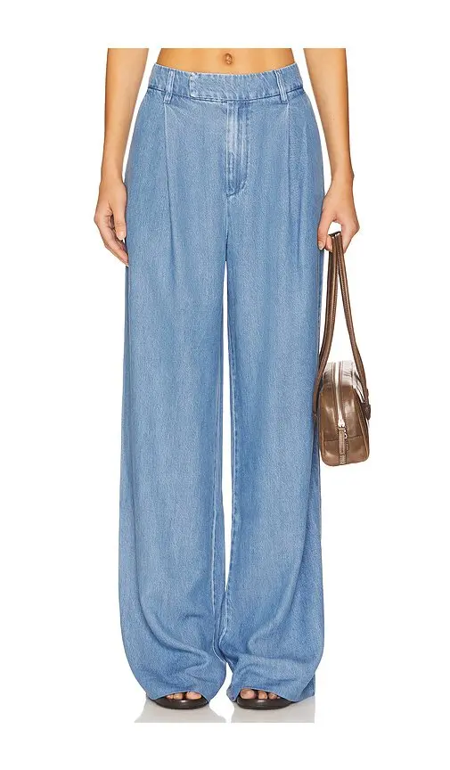 LOVERS AND FRIENDS Agathe Wide-leg Trousers - Blue