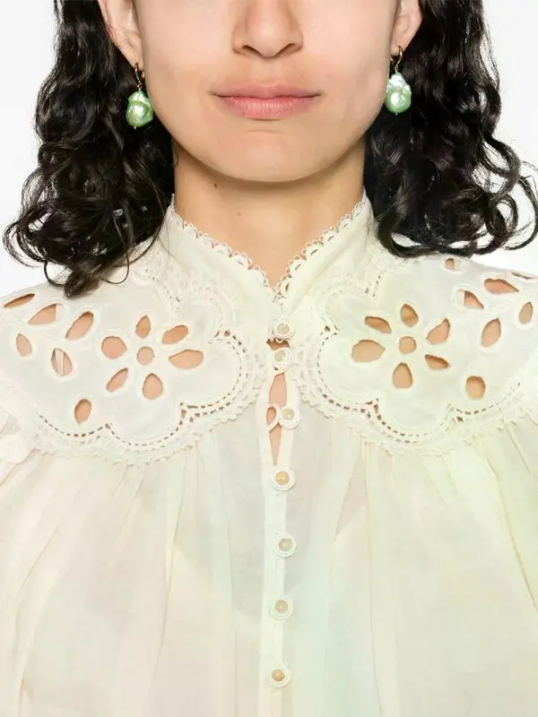Zimmermann Embroidered Shirt