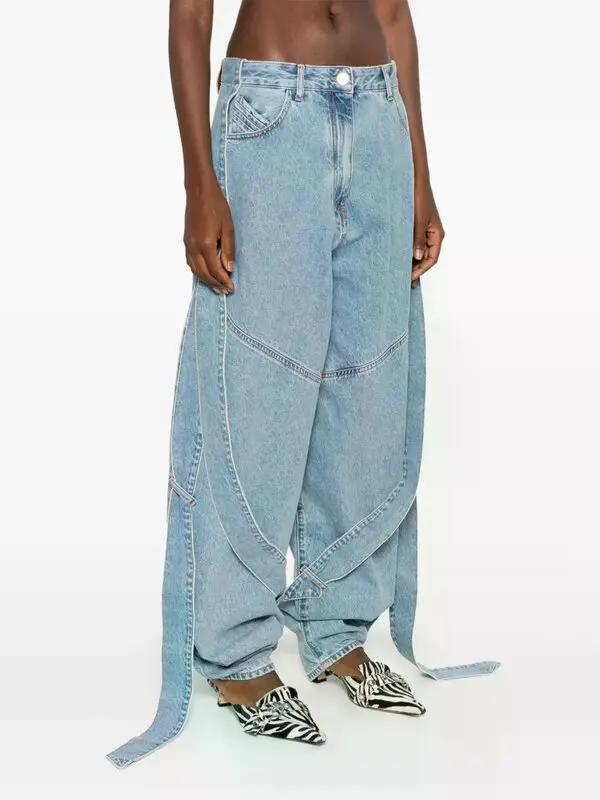 Attico Cotton Jeans - Blue