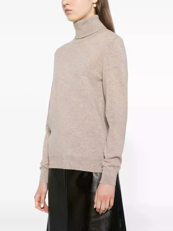 N.peal Mock Neck Cashmere Jumper