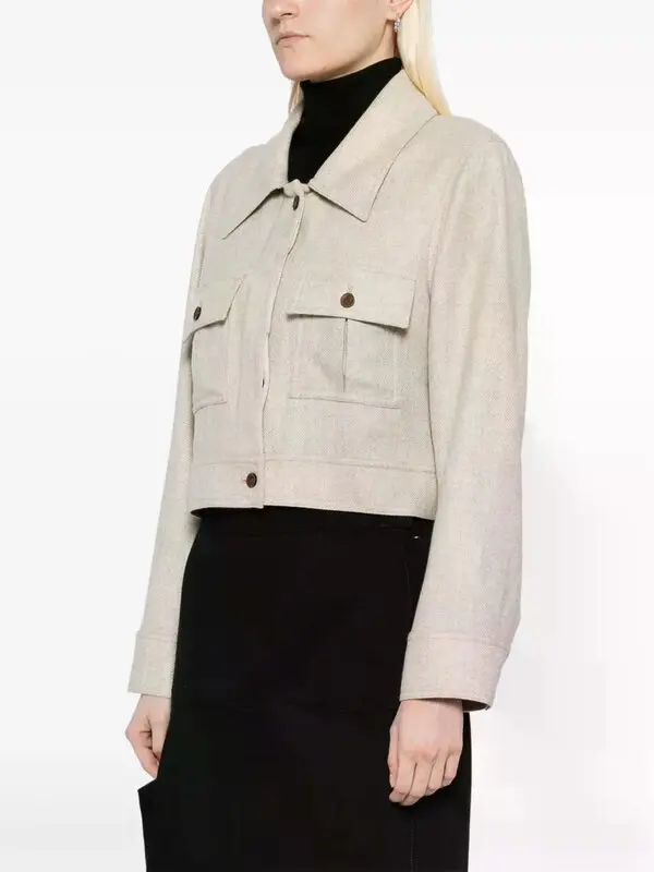 N.peal Cashmere Cropped Jacket