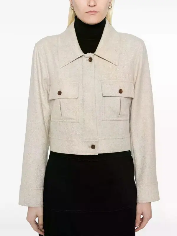 N.peal Cashmere Cropped Jacket