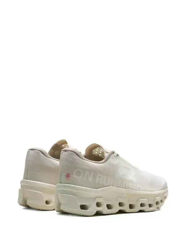 On Cloudmonster Lace-up Sneakers - White