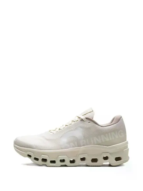 On Cloudmonster Lace-up Sneakers - White