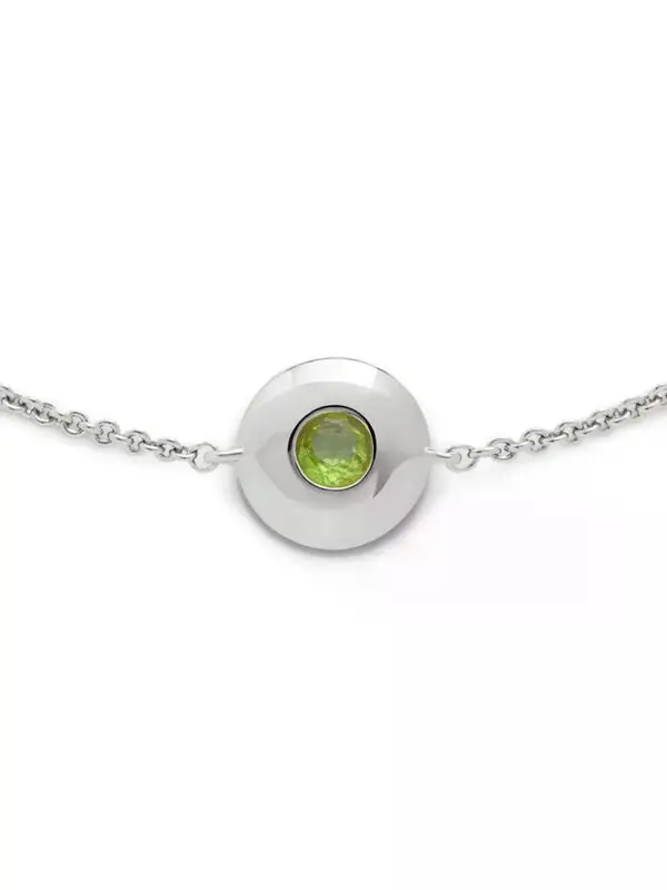 Monica Vinader August Peridot Birthstone Bracelet