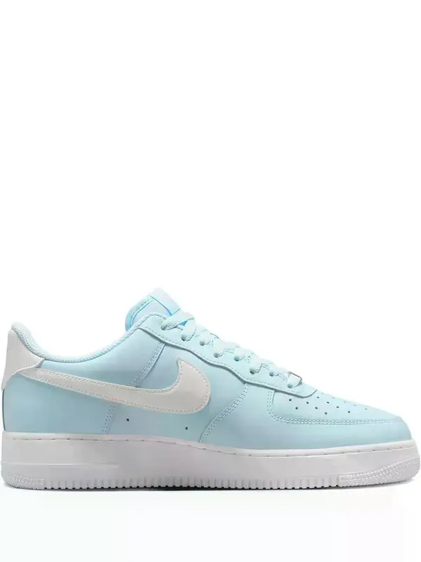 Nike Force 1 '07 Glacier White Sneakers - Blue