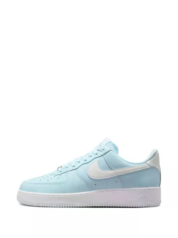 Nike Force 1 '07 Glacier White Sneakers - Blue