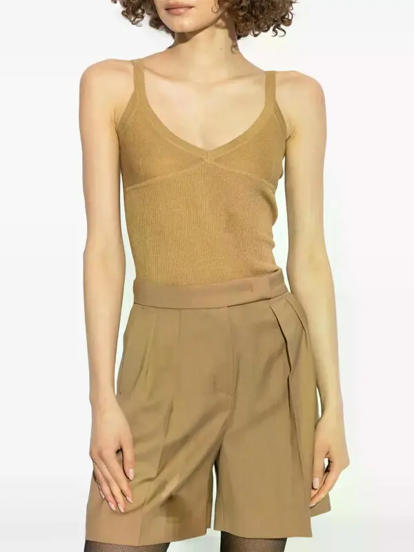 Max Mara Sleeveless Knitted Top