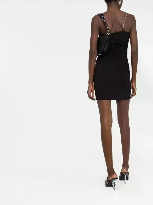 Givenchy Stretch Mini Dress With Chain Detail