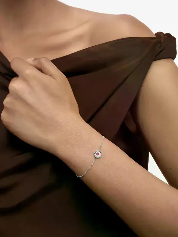 Monica Vinader October Tourmaline Birthstone Bracelet