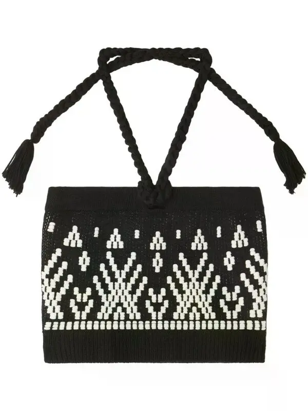 Alanui Jungle Beat Top - Black