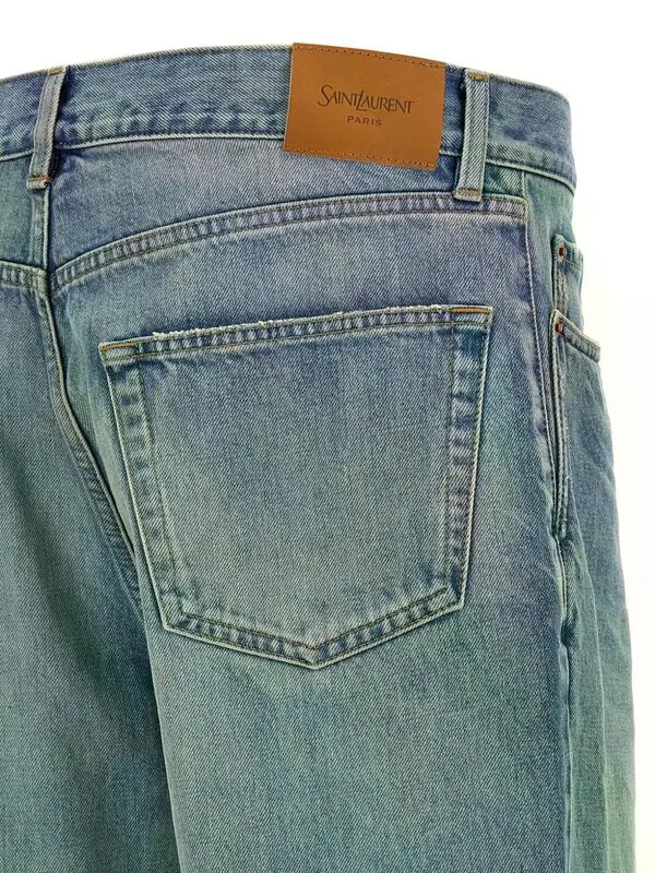 Saint Laurent Mick Jeans - Blue