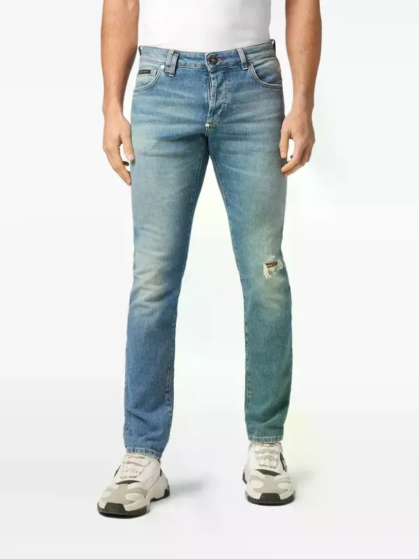Philipp Plein Logo-patch Jeans