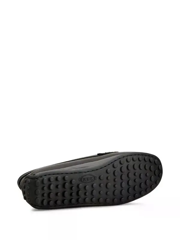 TOD'S Leather Loafers - Black
