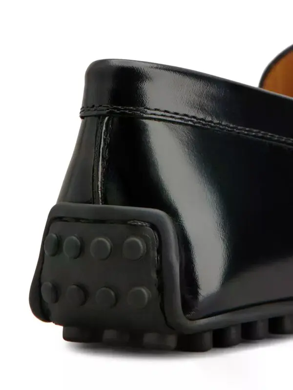 TOD'S Leather Loafers - Black