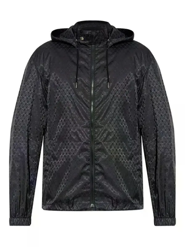 Alexander McQueen Hooded Jacket With Front Zip Fastening