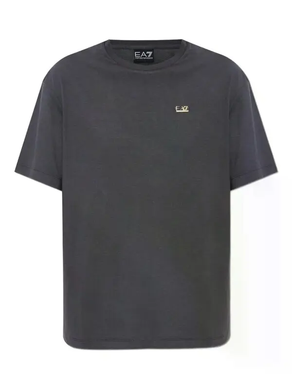 EA7 Logo-plaque T-shirt - Grey