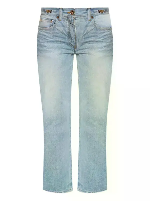 Versace Logo-detailed Jeans