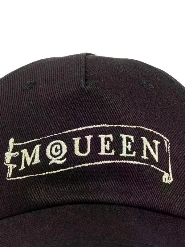 Alexander McQueen Embroidered Logo Baseball Cap