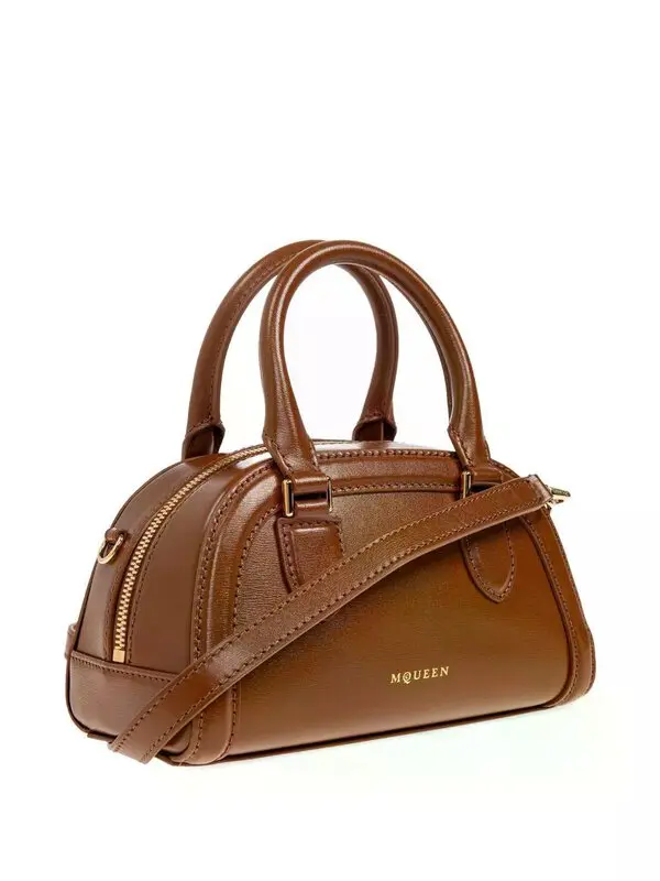 Alexander McQueen Structured Leather Tote Bag