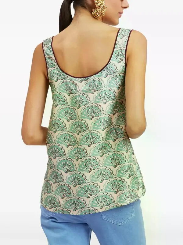 La DoubleJ Twirl Silk Top