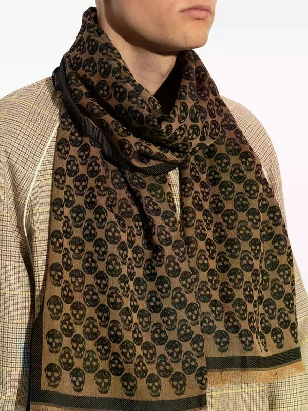 Alexander McQueen Skull-print Scarf