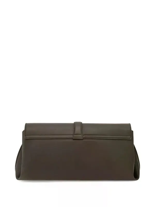 FERRAGAMO Small Front Flap Shoulder Bag - Grey