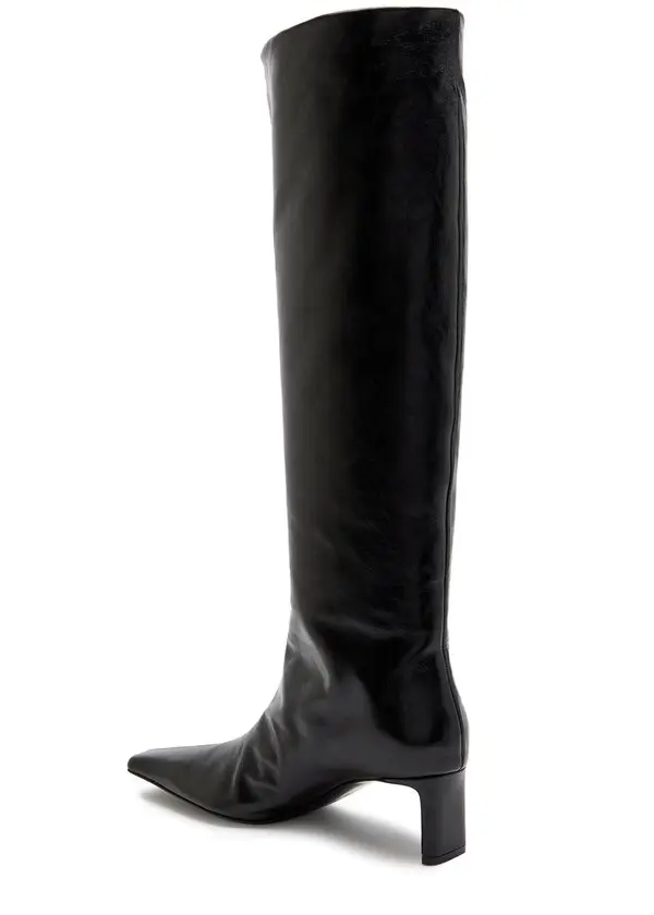 Khaite Leather Knee-high Boots