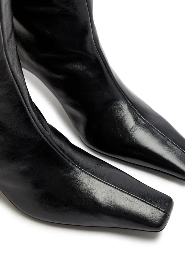 Khaite Leather Knee-high Boots