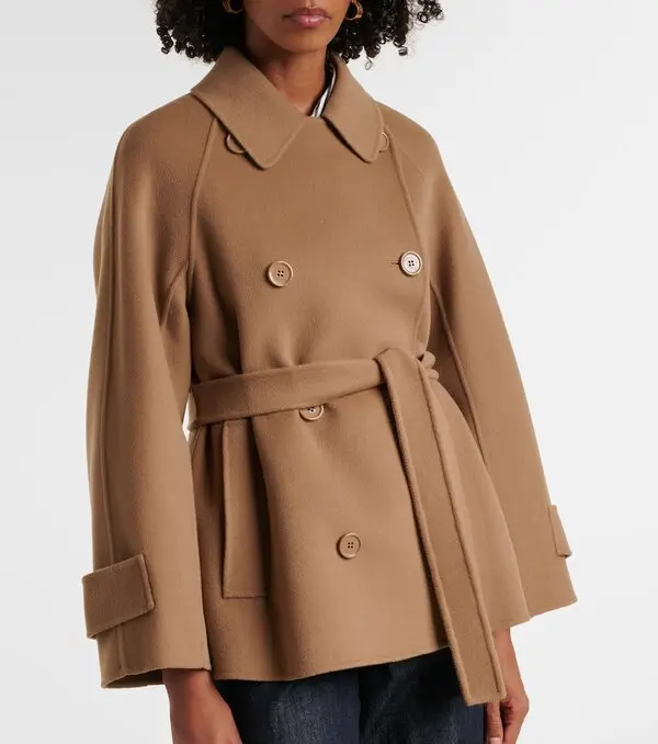 Max Mara Louis Virgin Wool Peacoat