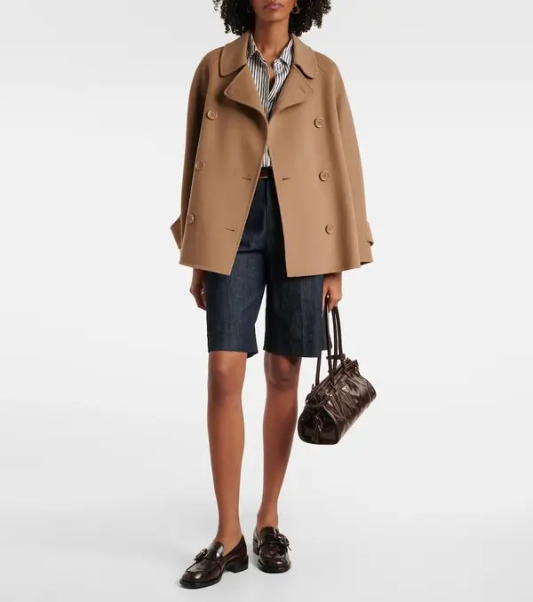 Max Mara Louis Virgin Wool Peacoat