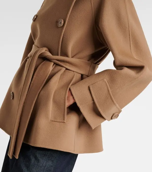 Max Mara Louis Virgin Wool Peacoat