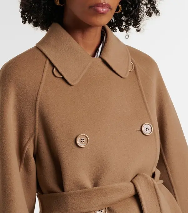 Max Mara Louis Virgin Wool Peacoat