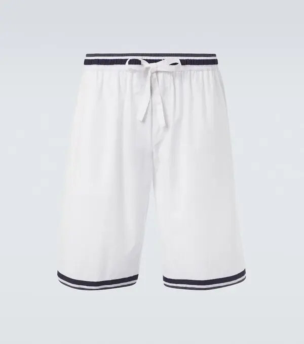 Dolce & Gabbana Majolica Cotton Shorts