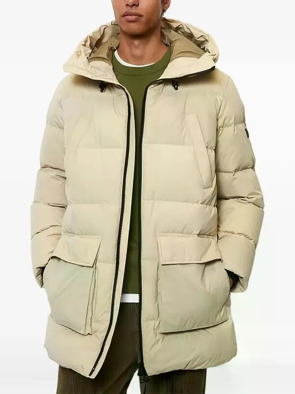 Marc O'polo Padded Hooded Parka - Neutrals