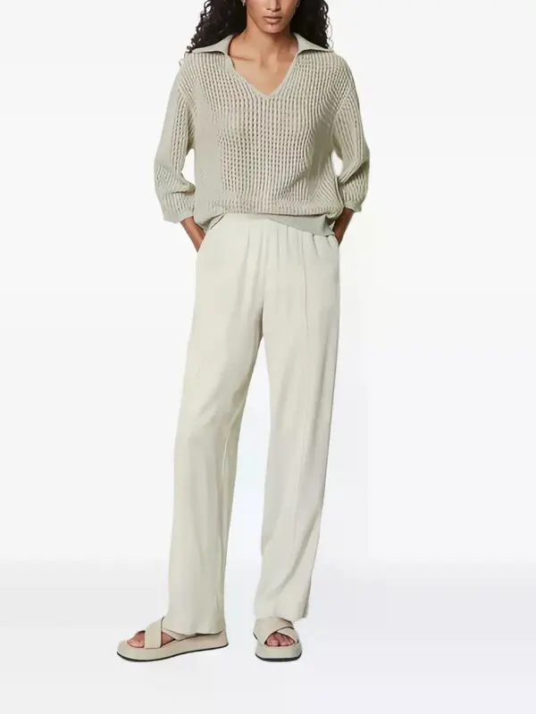 Marc O'polo Elasticated Waist Trousers - Grey