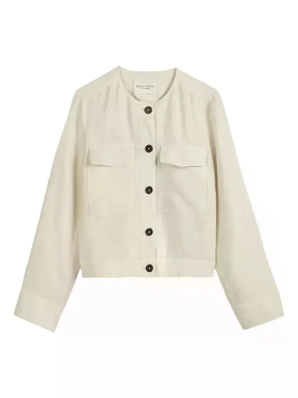 Marc O'polo Cream Button-front Jacket