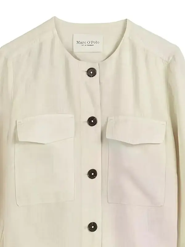 Marc O'polo Cream Button-front Jacket