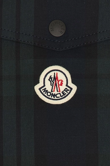 Moncler Checked Shirt Jacket