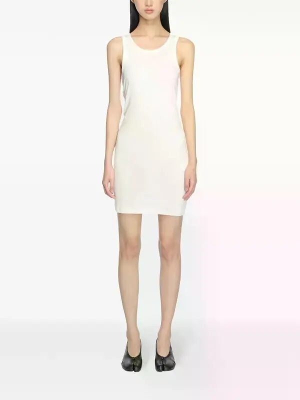 Helmut Lang Fine-ribbed Tank Minidress