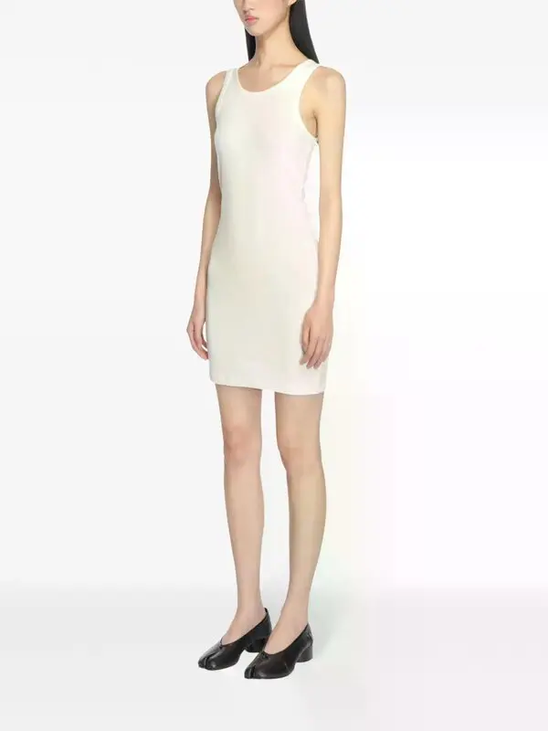 Helmut Lang Fine-ribbed Tank Minidress