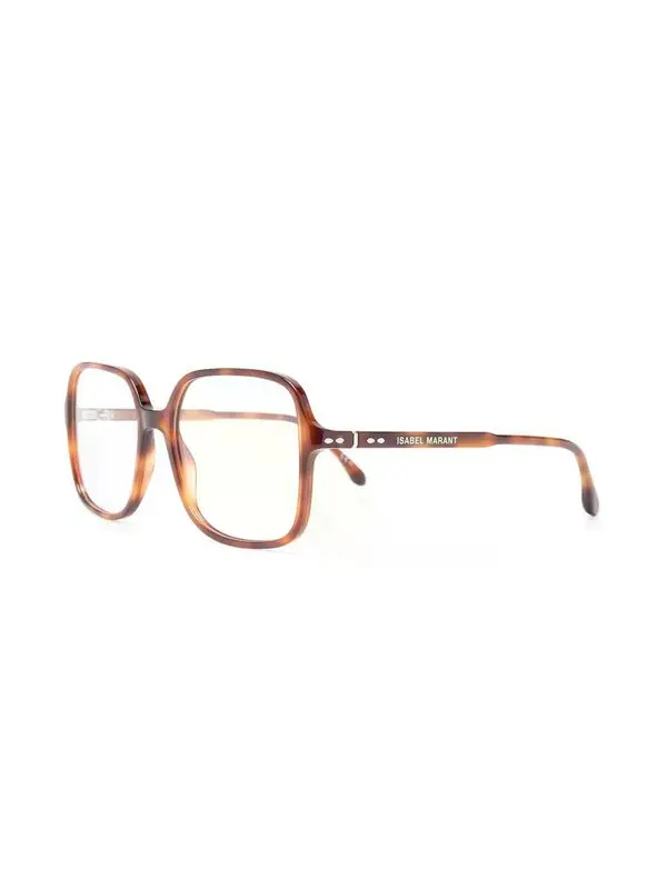 Isabel Marant Tortoiseshell Square Frame Glasses