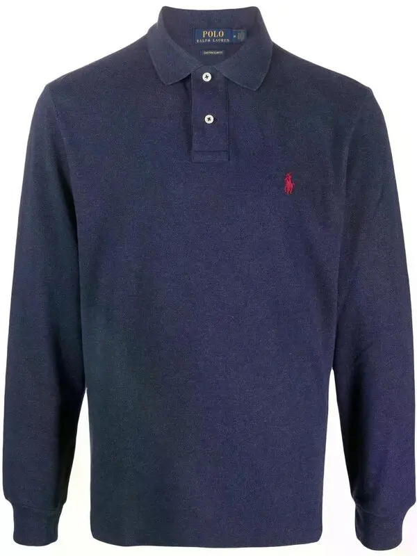 Polo Ralph Lauren Polo Pony Long-sleeved Polo Shirt