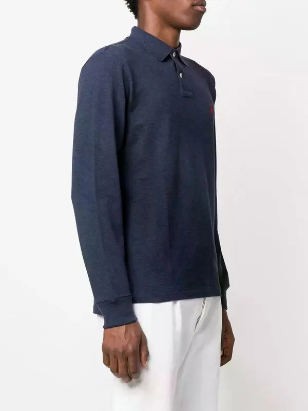 Polo Ralph Lauren Polo Pony Long-sleeved Polo Shirt