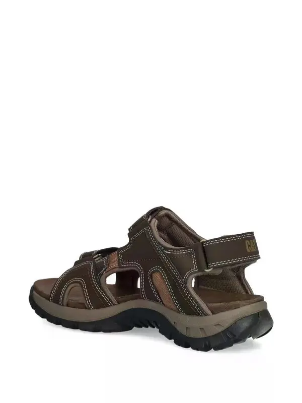 CATERPILLAR Giles Three-strap Sandals - Brown