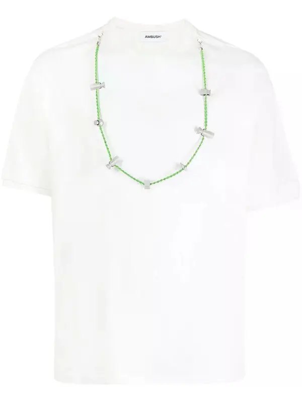 AMBUSH Stoppers Organic-cotton T-shirt - Green
