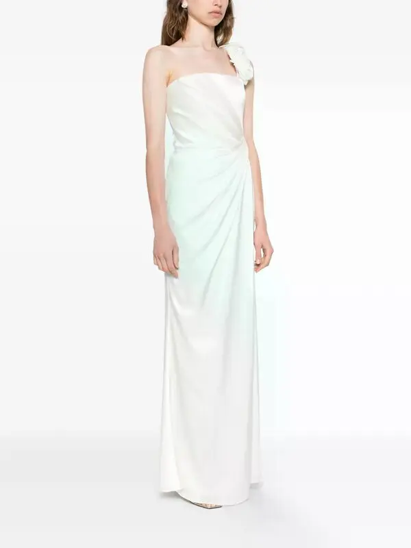 SILK LOVE & LACE Sara Dress - White