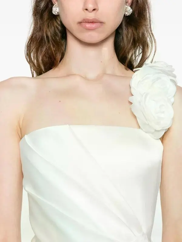 SILK LOVE & LACE Sara Dress - White